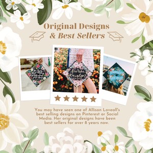 Custom Heidi Theme Graduation Cap Topper, Graduation Cap Custom ...