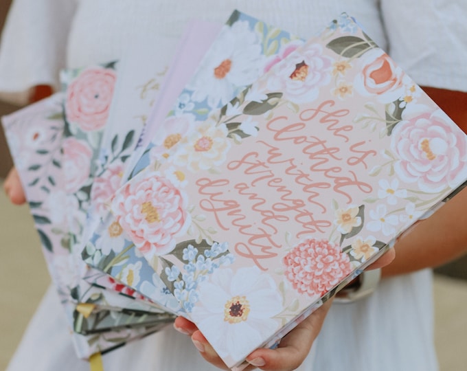 Personalized Laser Engraved Notebook Journal, Encouraging Faith Journal ...