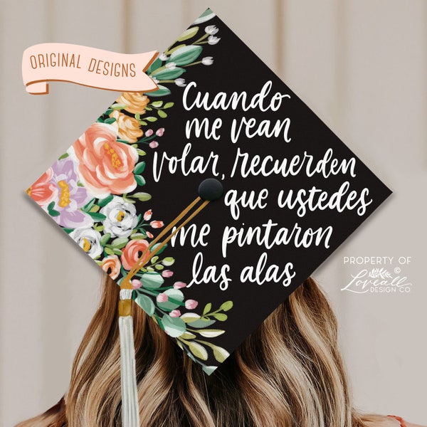 Graduation Cap Topper Spanish Mexican - Etsy