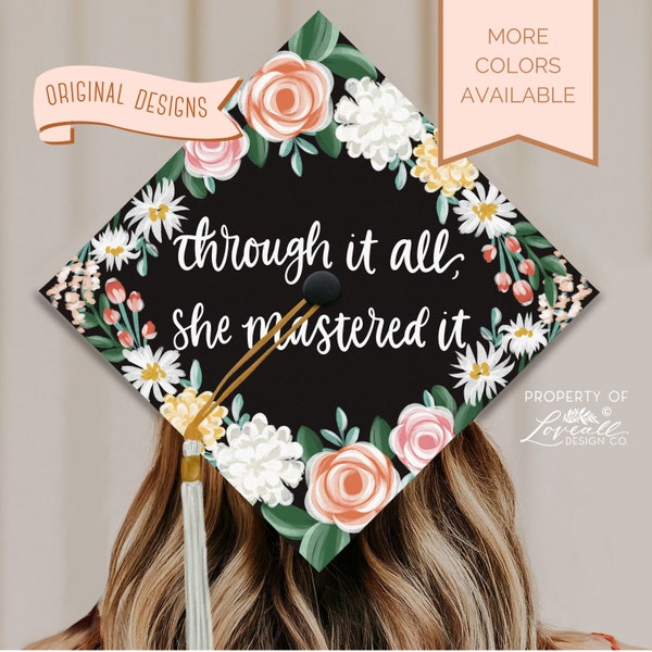 Masters Graduation Cap Design - Etsy