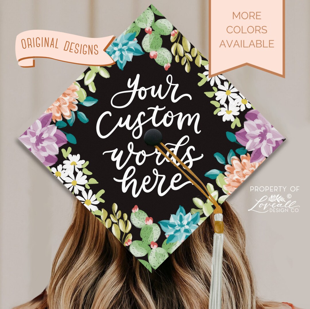 Custom Arizona Theme Graduation Cap Topper, Graduation Cap Custom ...