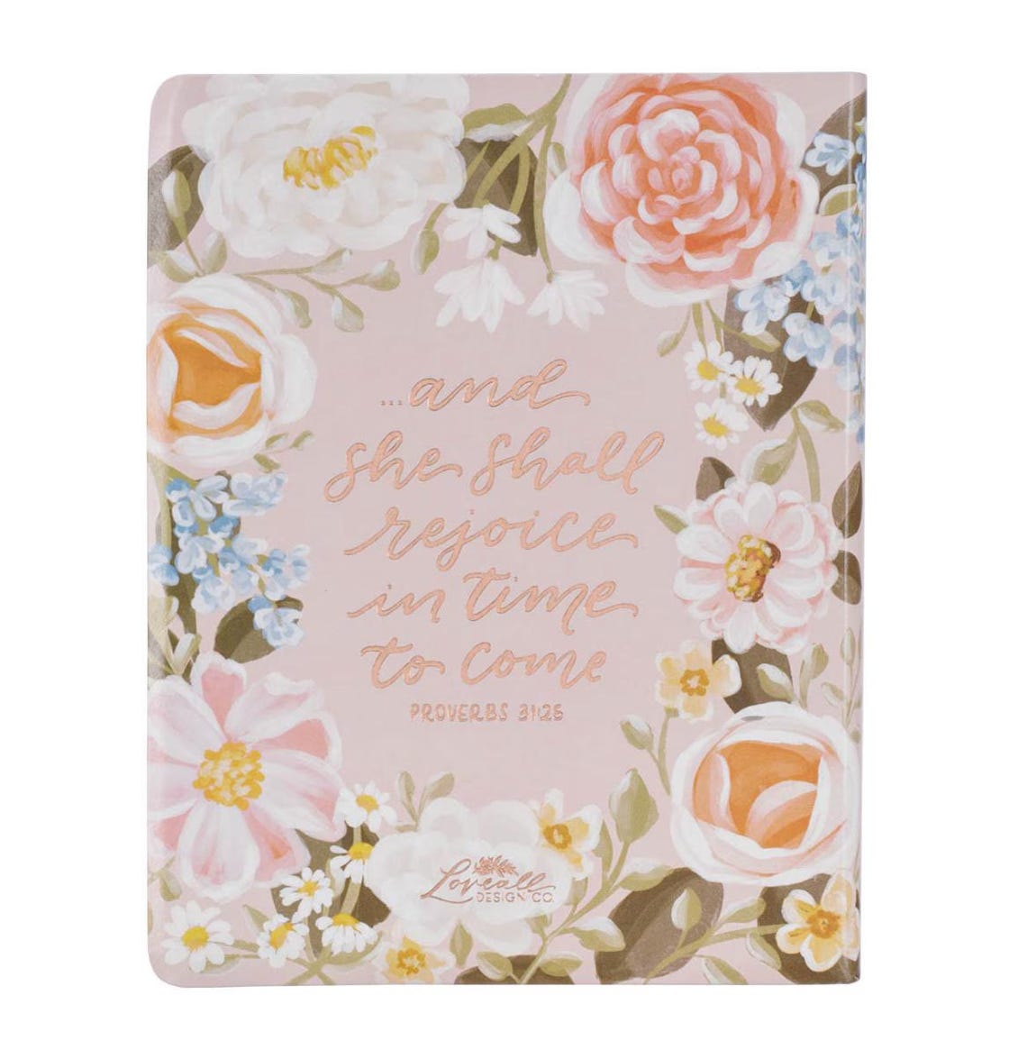 KJV Note-taking Bible Margo Theme Faux Leather | Proverbs 31, Rose Gold ...