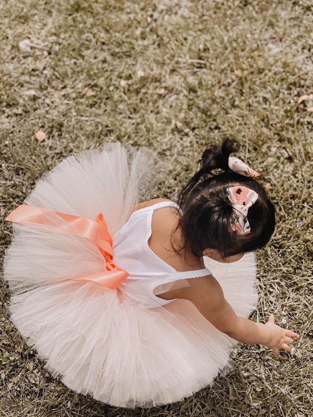 Tutú rosa rubor tutú rosa polvoriento para bebés apoyo - Etsy México