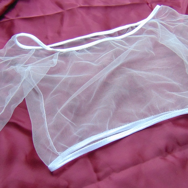 See Thru Crop Top - Etsy