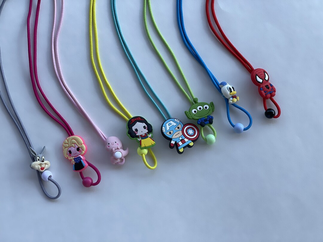 Character Kids Face Mask Lanyard, Face Mask Chain, Holder, Face Mask ...