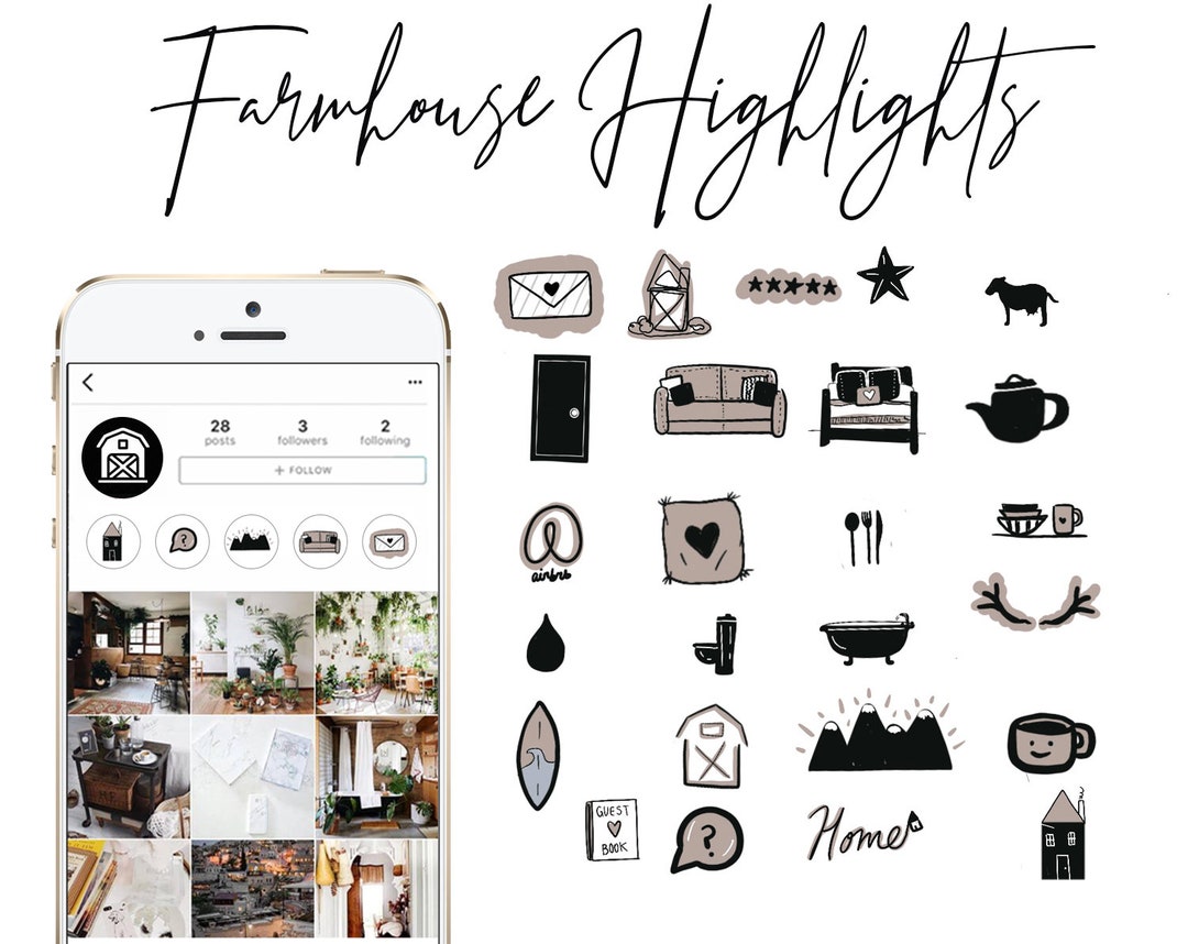 Home Instagram Story Highlight Icons Covers Interior Design, Airbnb ...