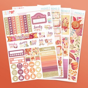 Weekly Sticker Kit Weekly Stickers Full Weekly Kit November - Etsy