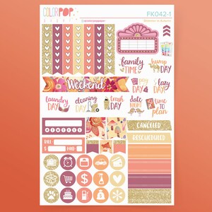 Weekly Sticker Kit Weekly Stickers Full Weekly Kit November - Etsy