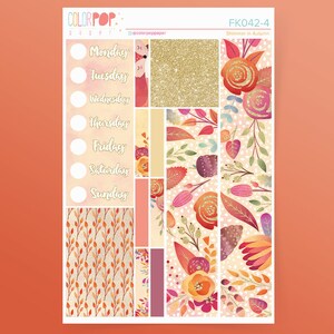 Weekly Sticker Kit Weekly Stickers Full Weekly Kit November - Etsy