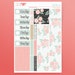 Weekly Sticker Kit Weekly Stickers Floral Weekly Kit - Etsy