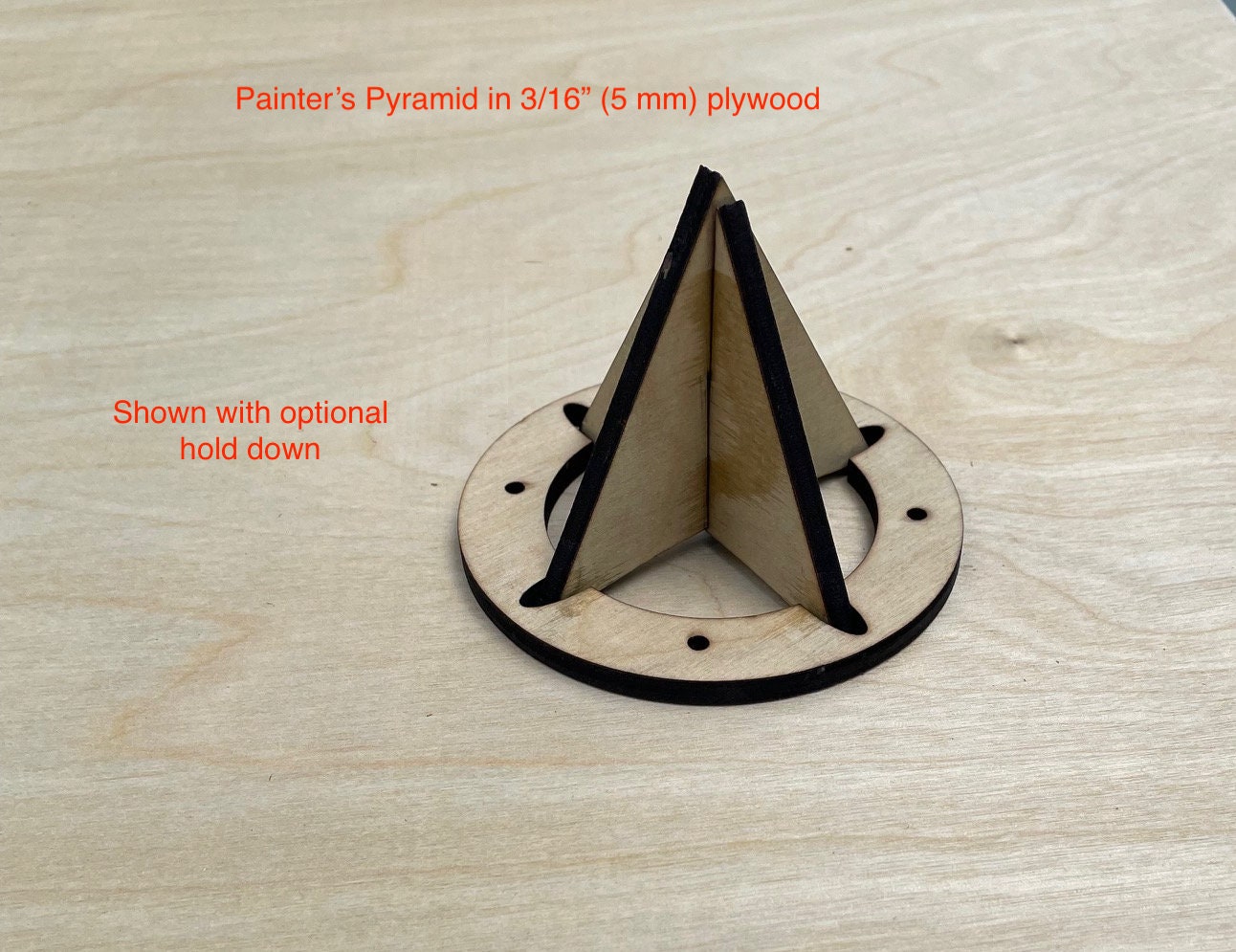 Painters Pyramids - Laser Cut Files for Lightburn, Xtool, Glowforge and ...