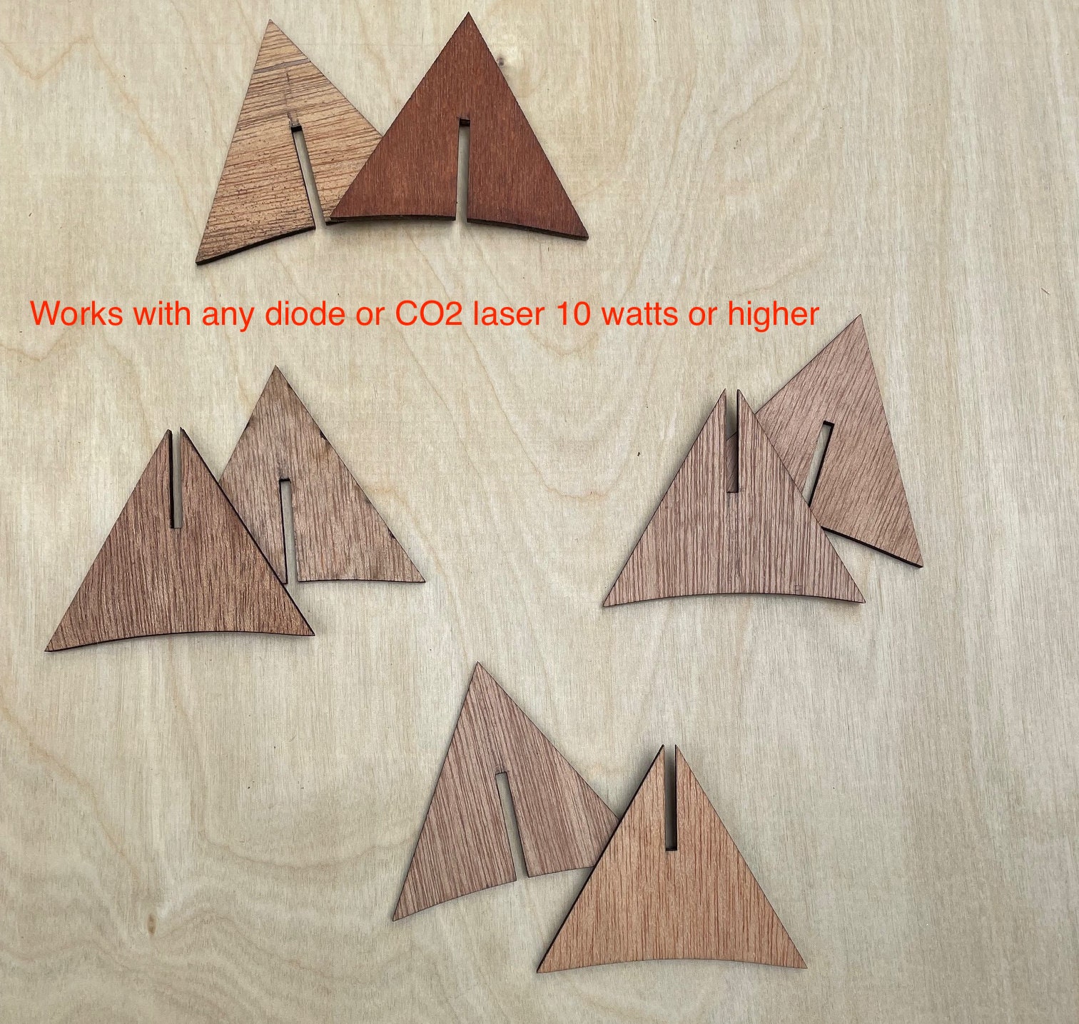 Painters Pyramids - Laser Cut Files for Lightburn, Xtool, Glowforge and ...