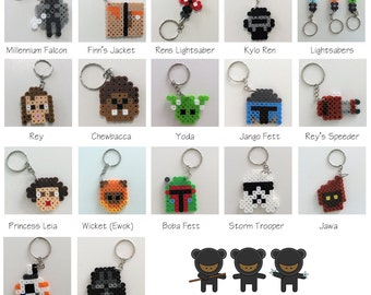 25 X Minecraft Inspired Key Chains / Key Rings | Etsy