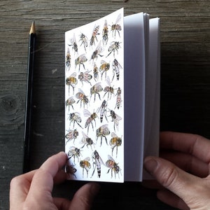 Honey Bee Recycled Notebook by Alice Draws the Line. Illustrations of ...