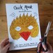 Printable Easter Chick Mask by Alice Draws the Line -an Illustrated ...