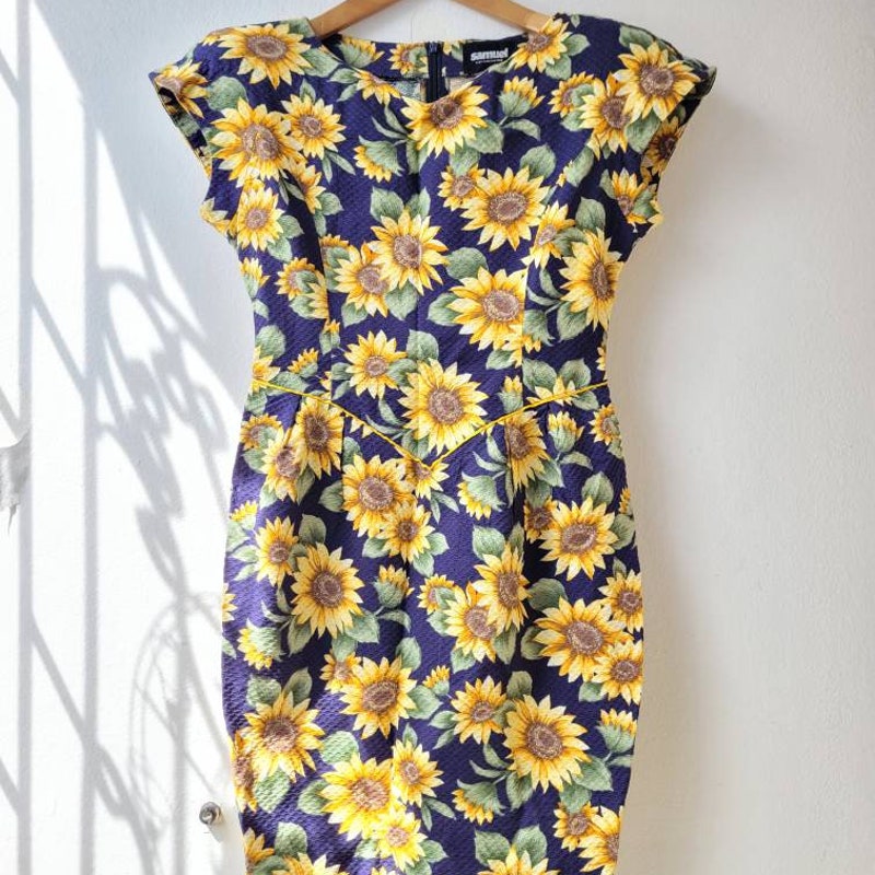 Sunflower Dress - Etsy