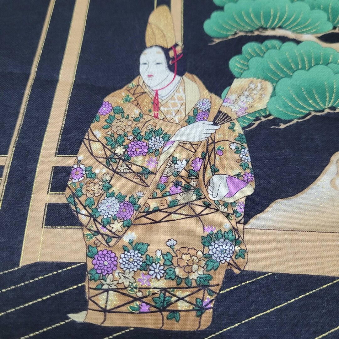 New Vintage Japanese, Handkerchief, Asia Handkerchief 16.50 Inches ...