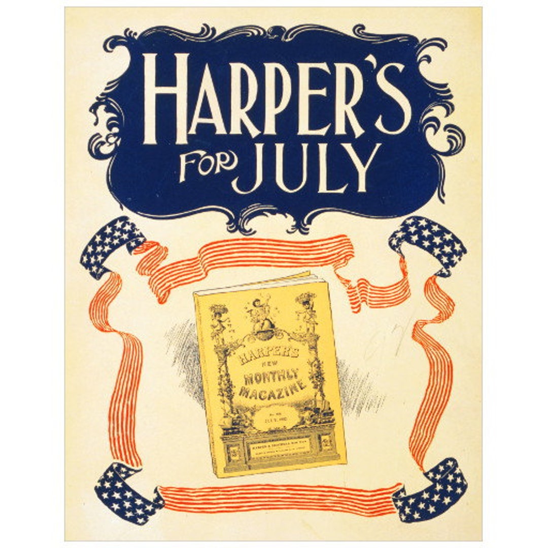 Harper’s for July 1892 Magazine Cover Art FRIDGE MAGNET, Edward ...