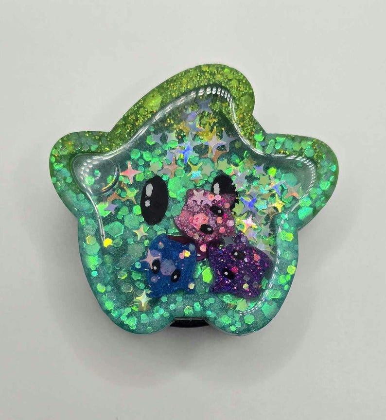 Super Mario Galaxy Inspired Luma Star Shaker With 3 Mini Lumas ...