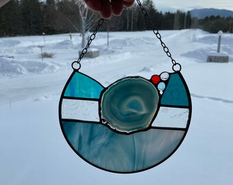 Stained Glass Geode - Etsy