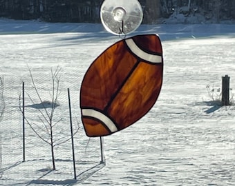 Football Stained Glass - Etsy