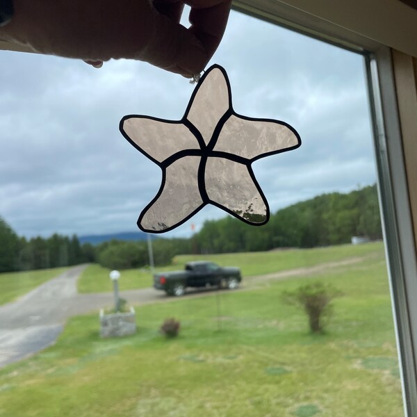 Stained Glass Starfish Pattern - Etsy