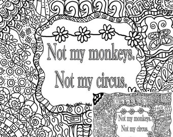 Self esteem coloring | Etsy