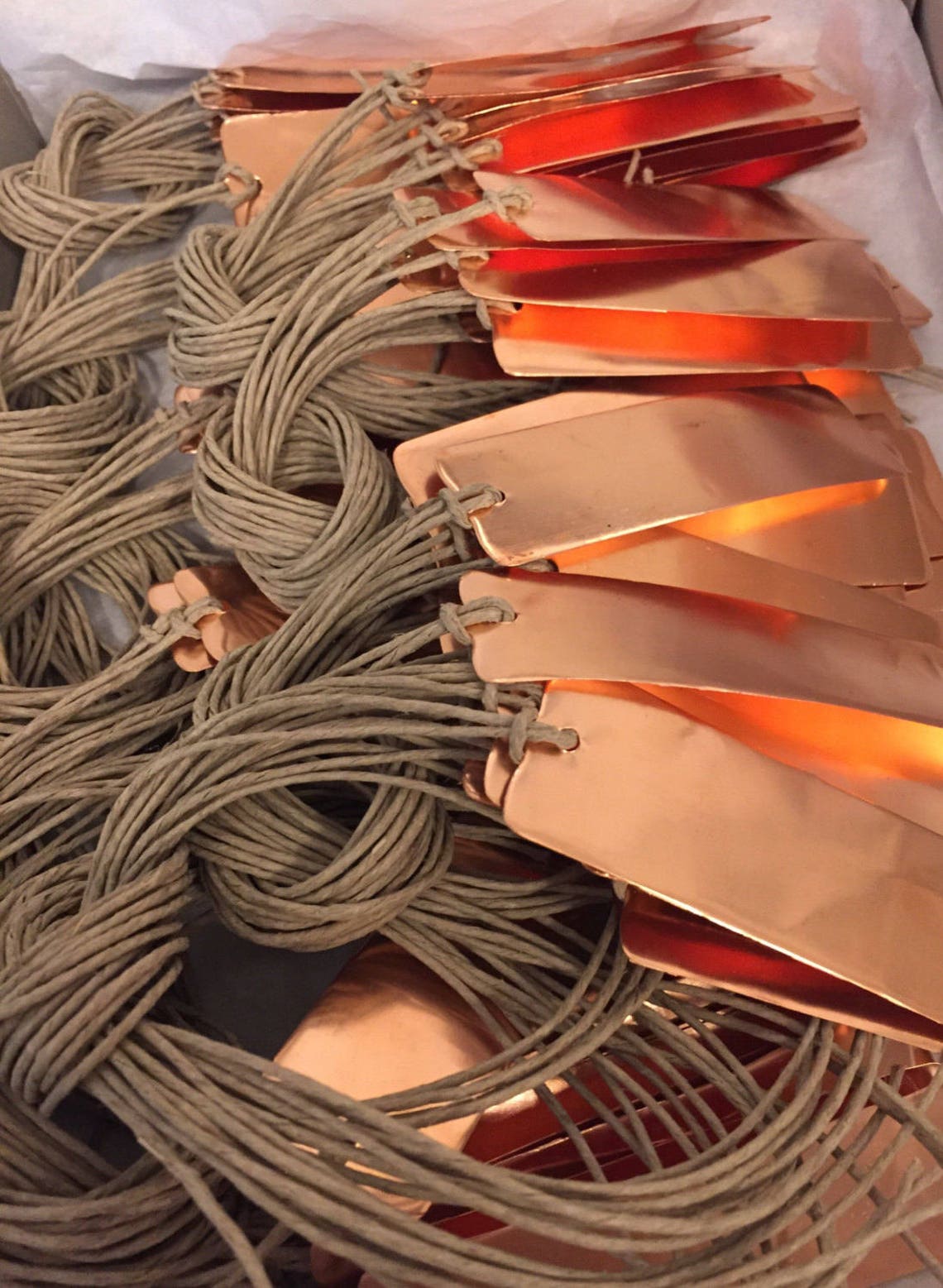 Copper Tags-Create Your Own Order Plant Tags Wedding Tags | Etsy