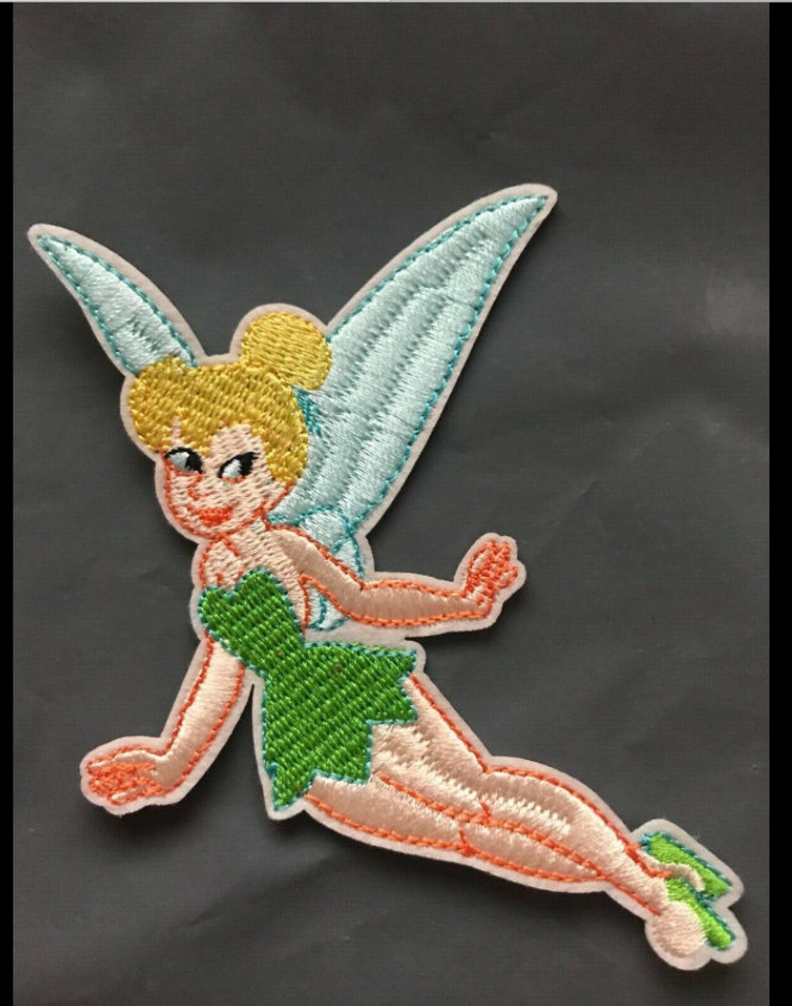 Tinkerbell Disney Iron On Applique Patch Etsy