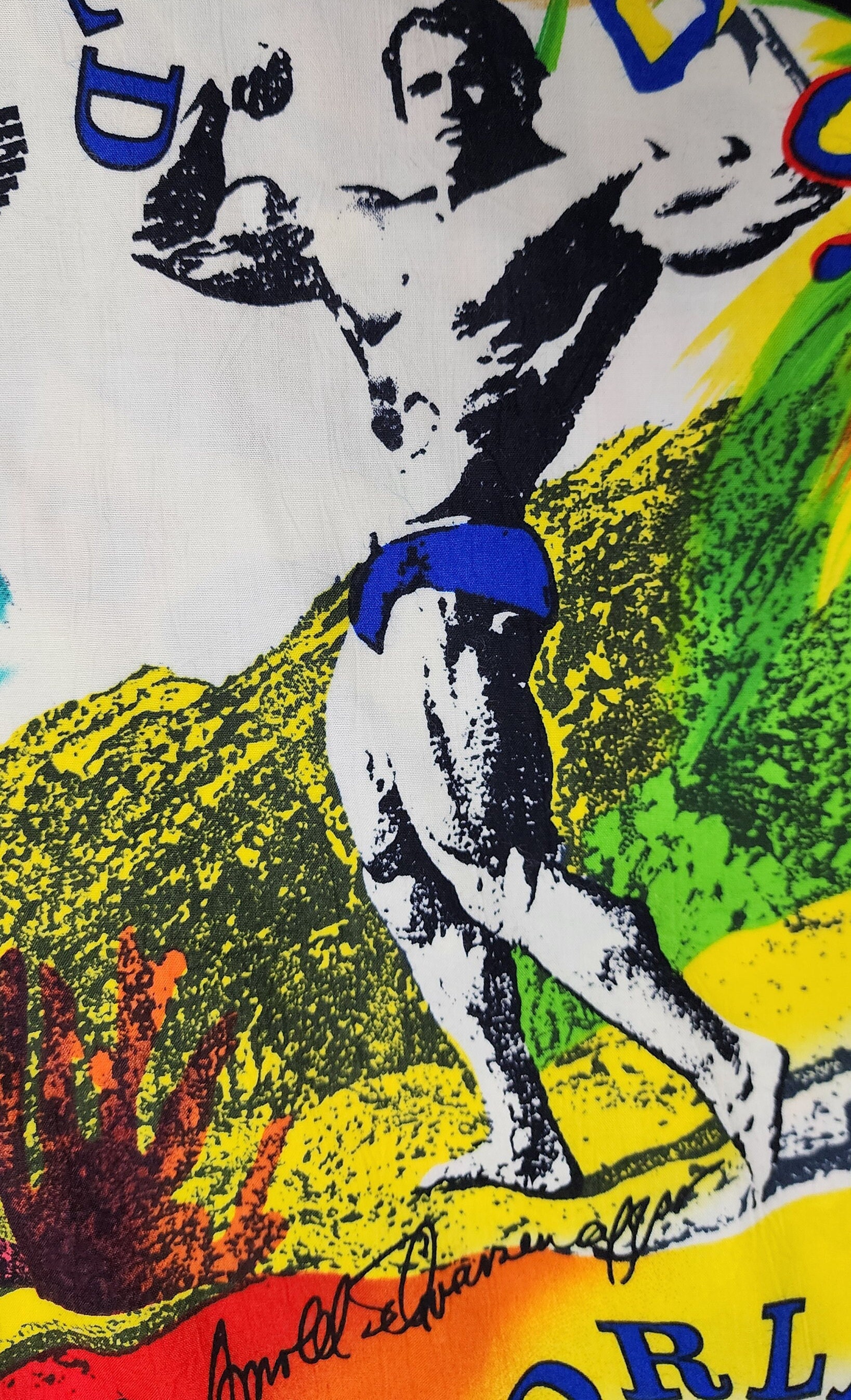 RARE Jam's World Arnold Schwarzenegger World Gym Body Building Vintage ...