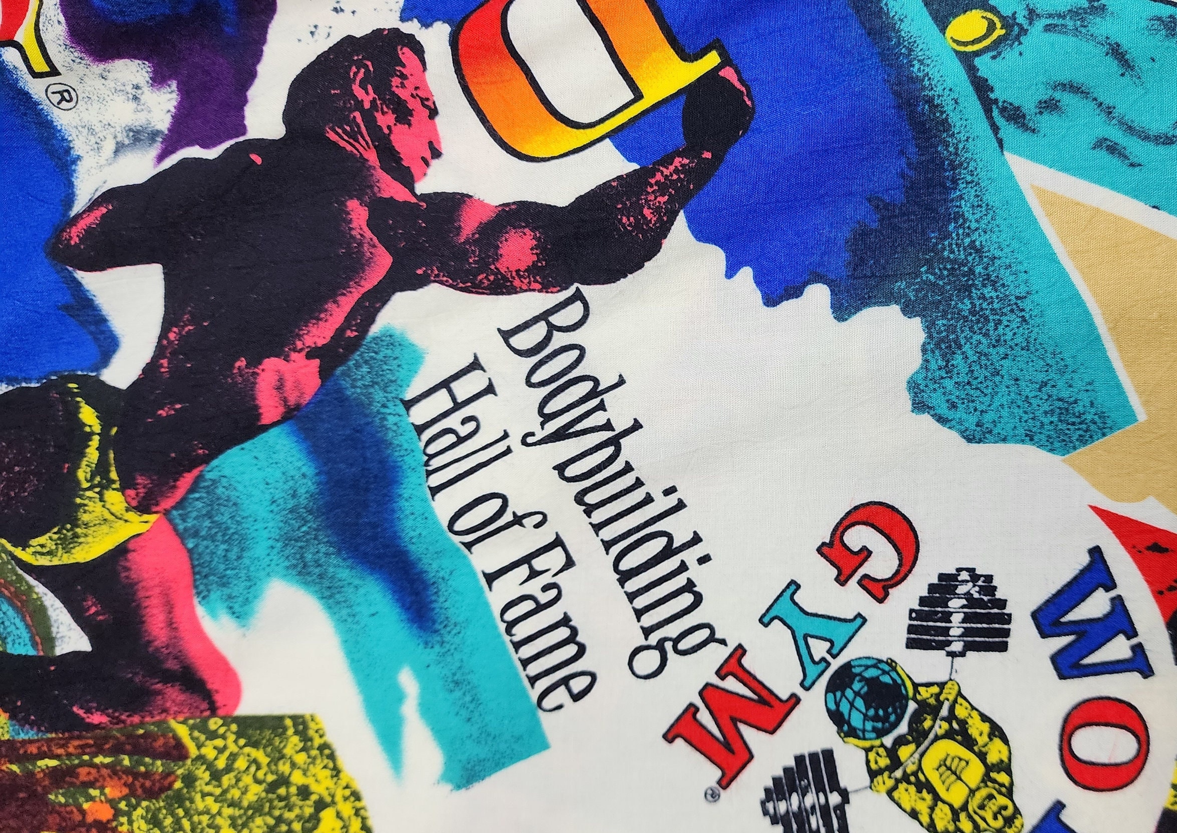 RARE Jam's World Arnold Schwarzenegger World Gym Body Building Vintage ...