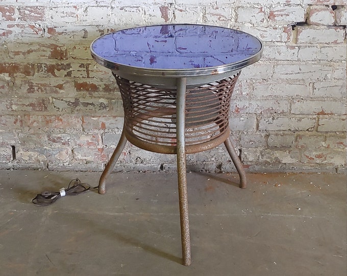 Vintage Oscillating Fan Side Table - Etsy