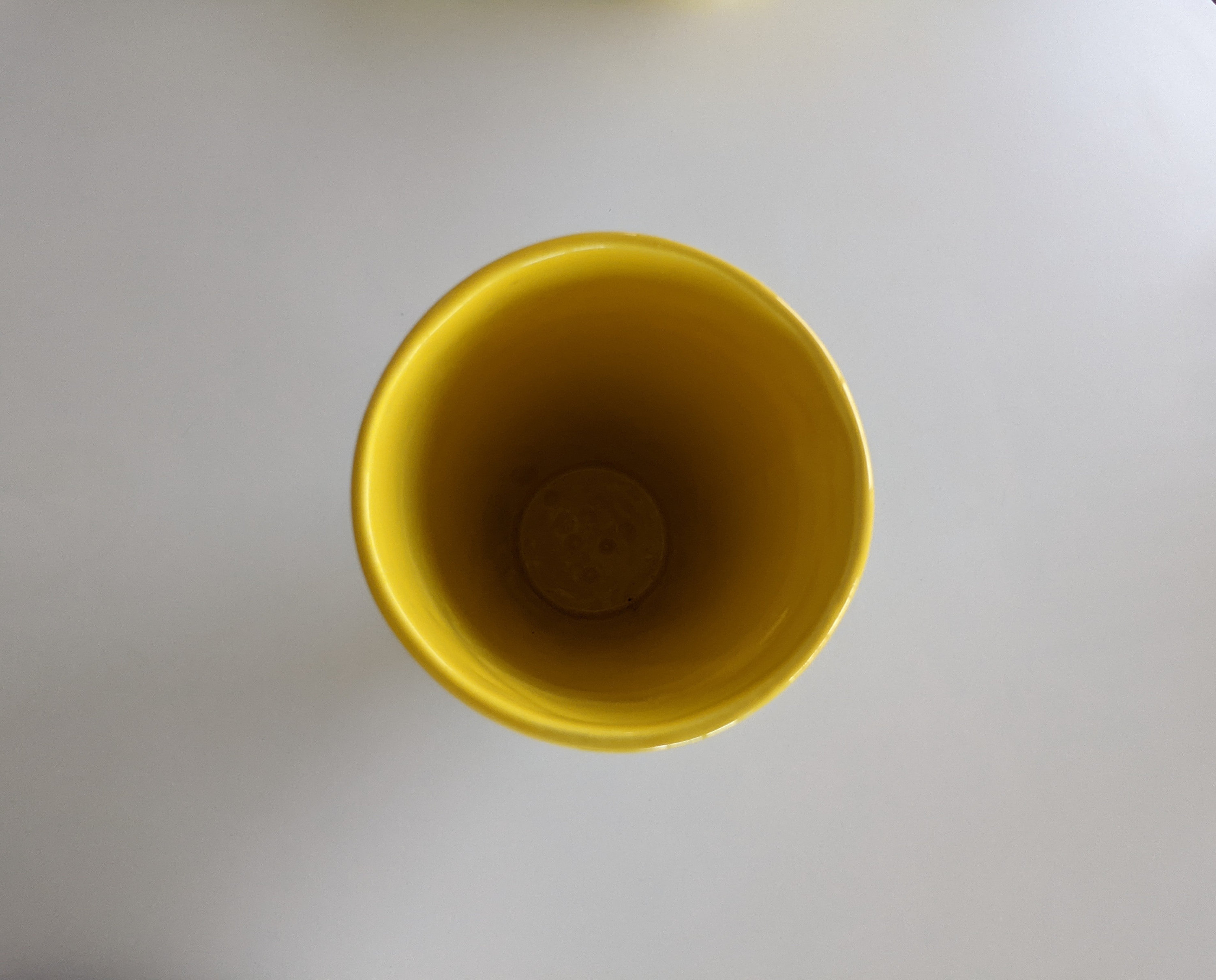 Rare Royal Haeger Solid Yellow Modern Cylindrical Tall Vase Designed by ...