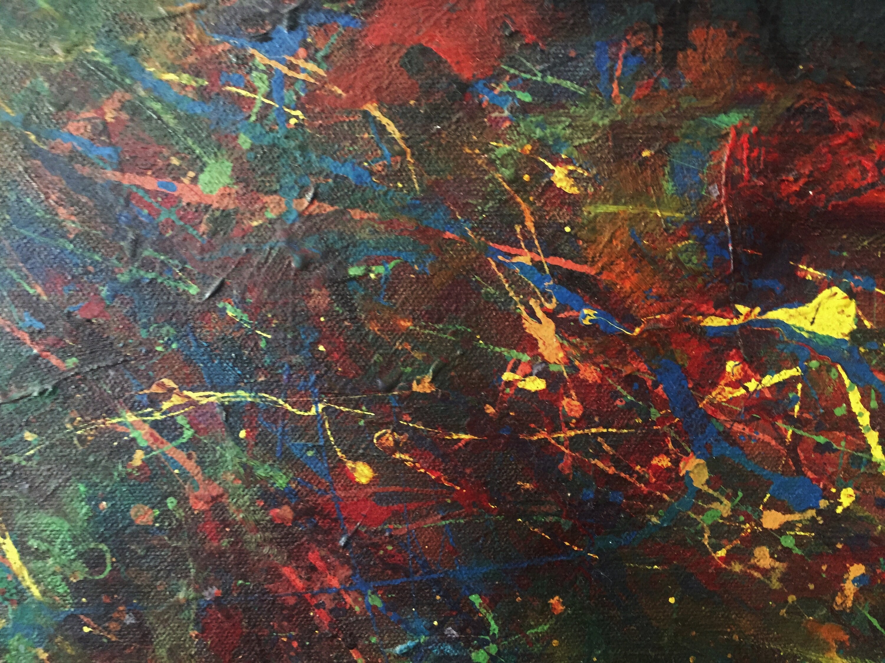 Original Abstract Expressionism Painting in the Style of - Etsy