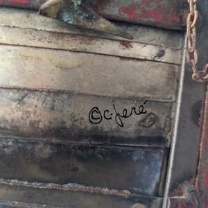 Vintage C Jere Wall Fishing Boat Sculpture Signed - Etsy