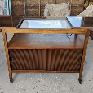 Vintage Modern Lane First Edition Bar Cart - Etsy