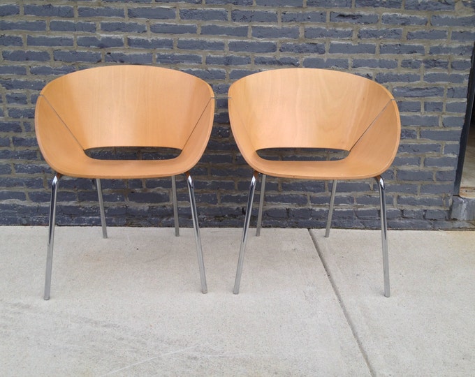 Lipse Chairs by Wolfgang Mezger for Davis A Pair - Etsy