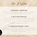 Price List Template, Printable Price List, Price List, Small Business ...