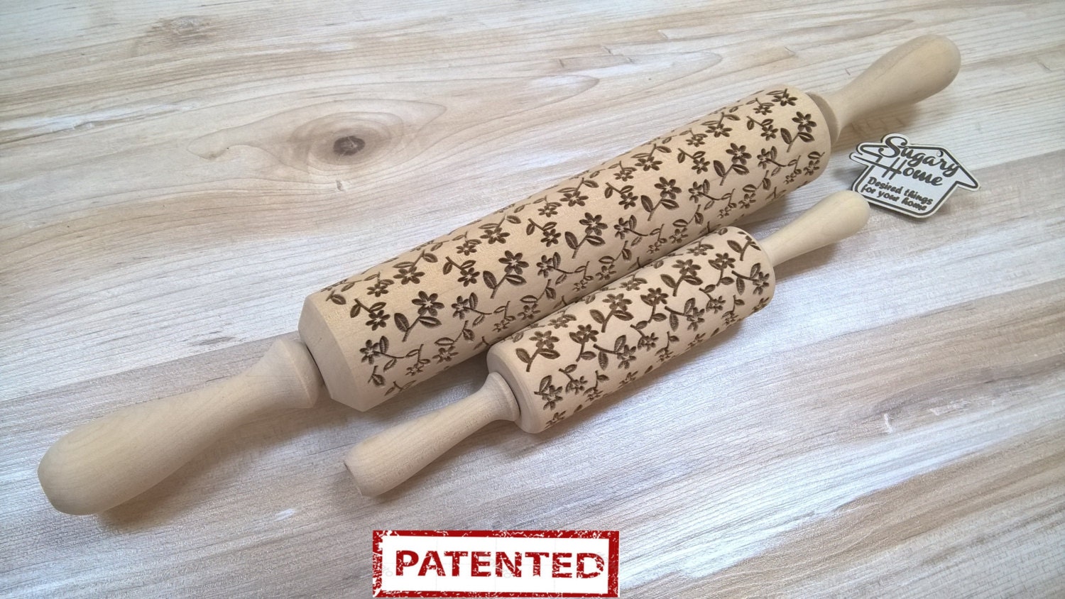 Wooden Rolling Pin 