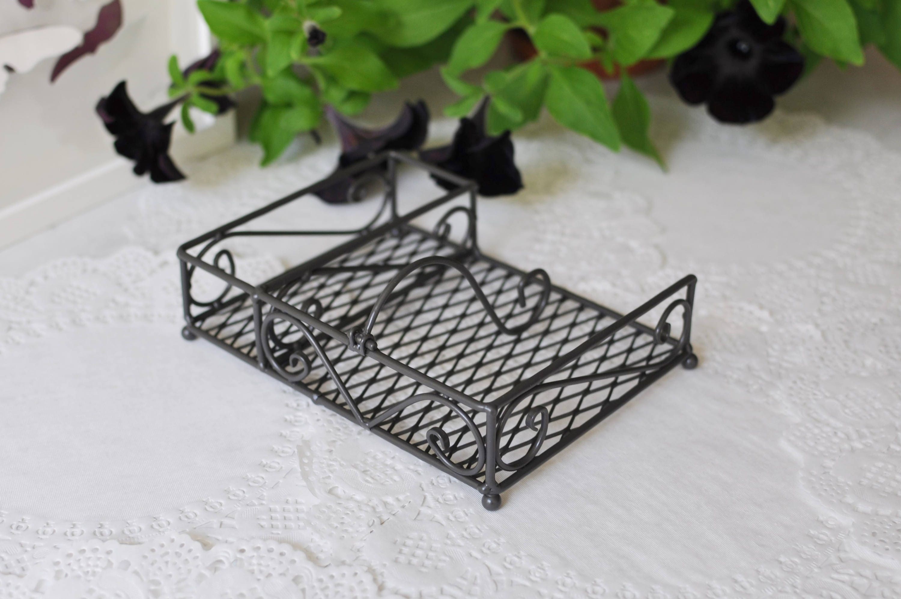 Handmade Napkin Holder Fantasy Metal Durable Steel Wire Etsy handmade-napkin-holder-fantasy-metal-durable-steel-wire-etsy