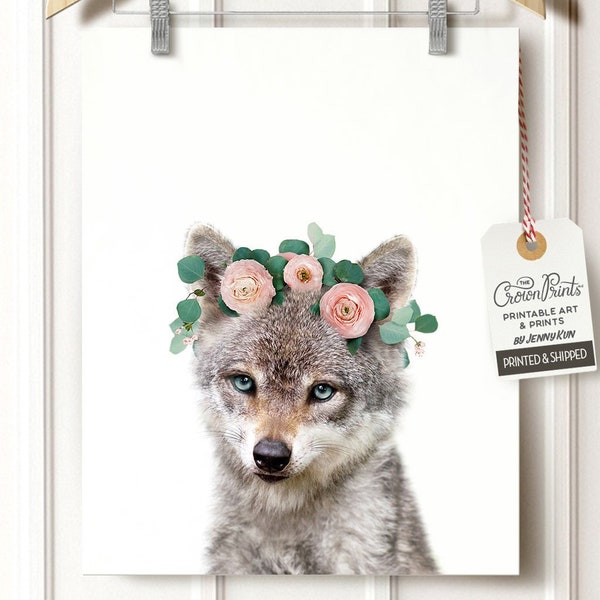 Wolf Crown - Etsy