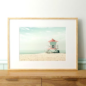 Lifeguard Stand Print, INSTANT DOWNLOAD, Horizontal Wall Art, Printable ...