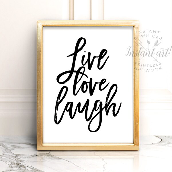 Live Laugh Love Art - Etsy