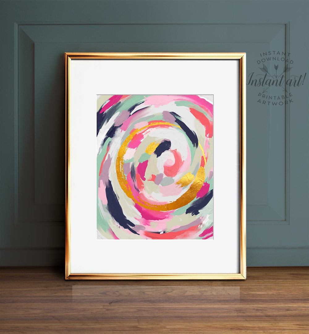 Abstract Art PRINTABLE Art Wall Art Abstract Painting - Etsy