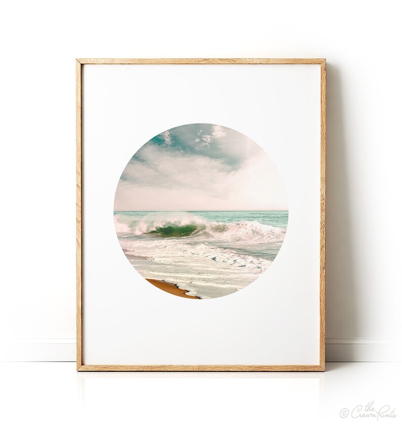 Beach Print PRINTABLE Art Ocean Decor Tropical Print | Etsy