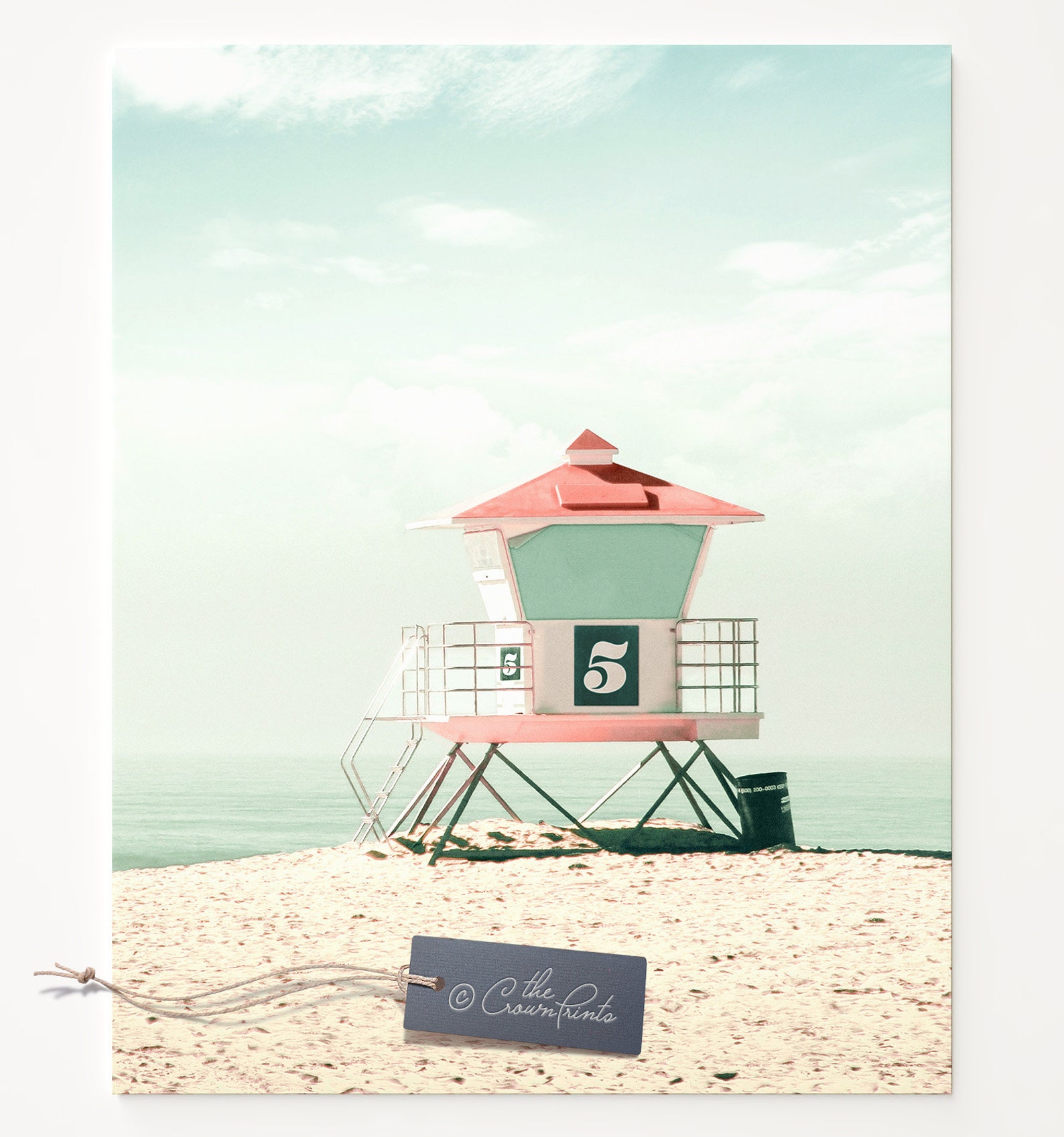 Lifeguard Tower Print INSTANT DOWNLOAD Printable Beach Art - Etsy