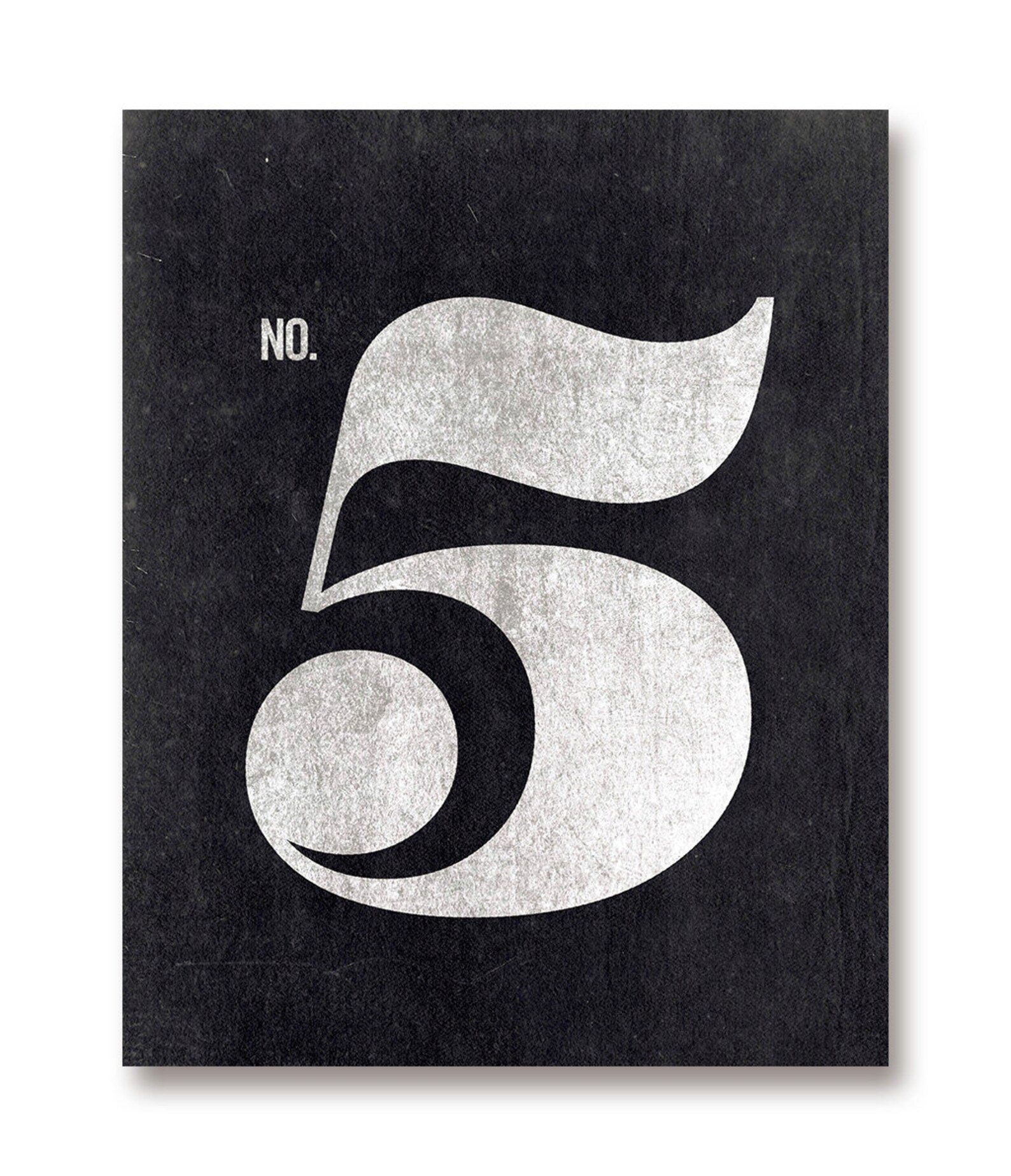 Number 5 print Number 5 sign PRINTABLE art Scandinavian | Etsy