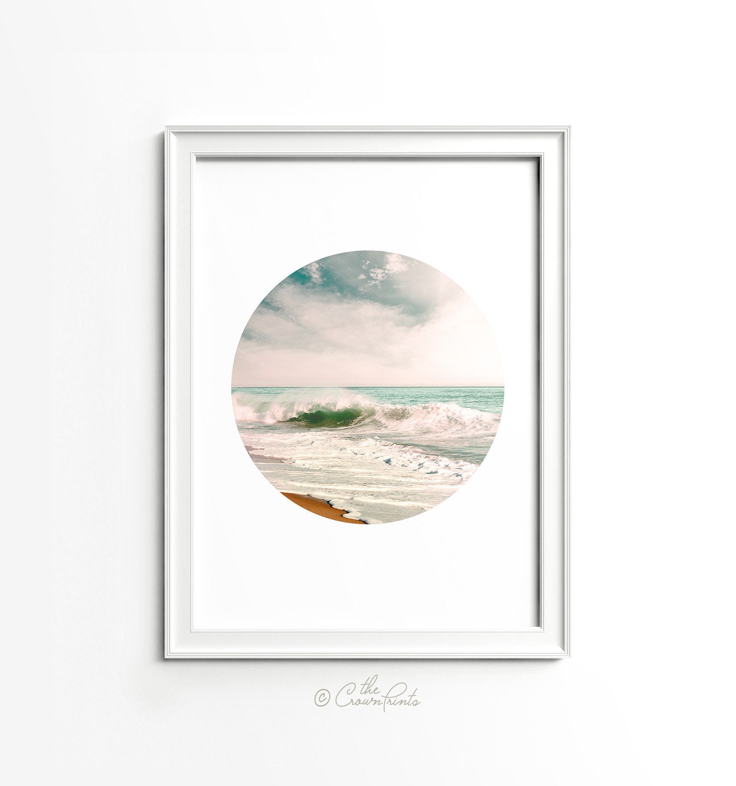 Beach Print PRINTABLE Art Ocean Decor Tropical Print | Etsy