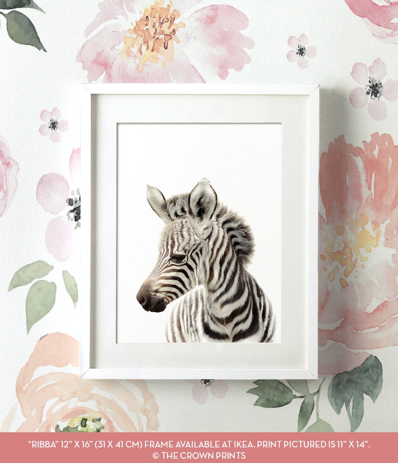 Baby animal prints PRINTABLE art Woodland animals Safari | Etsy