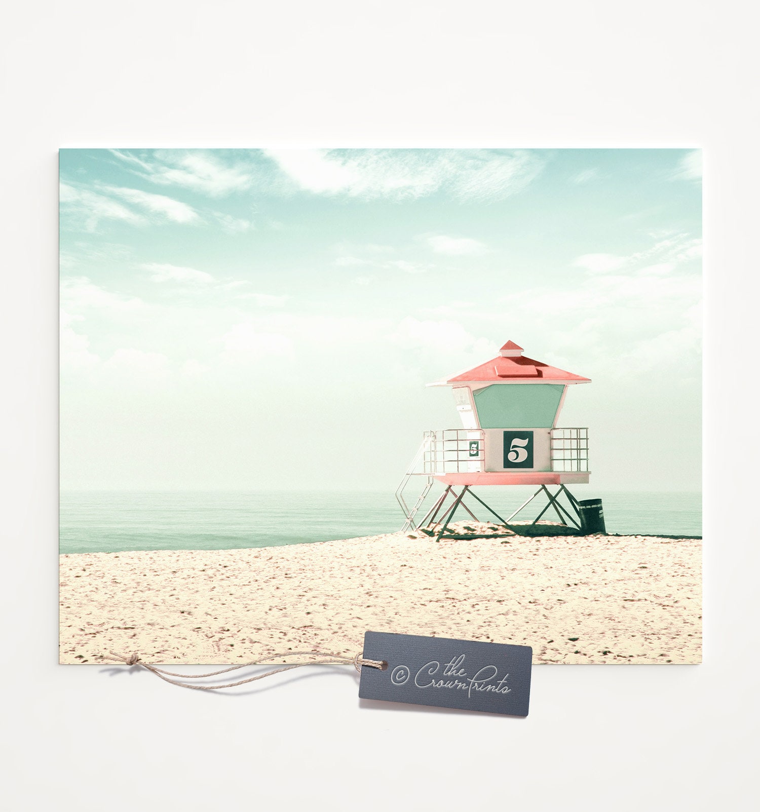 Lifeguard stand print INSTANT DOWNLOAD Horizontal wall art | Etsy